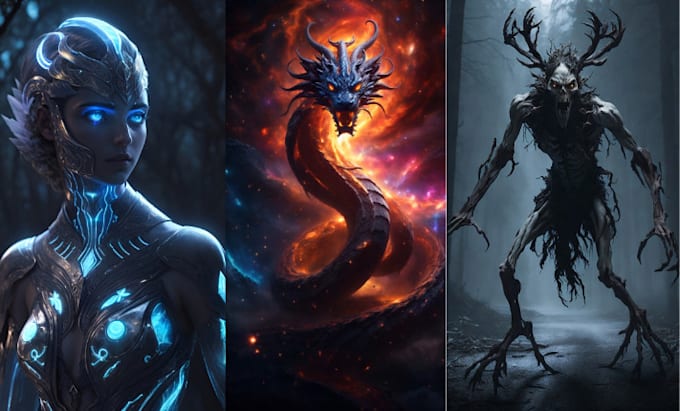 Create an amazing concept art using midjourney ai by Lukman_article | Fiverr