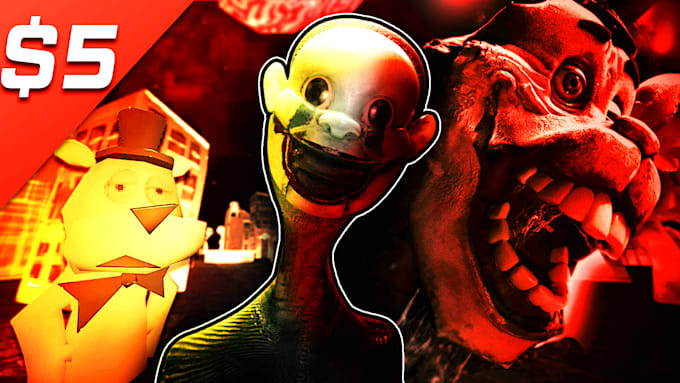 Make a horror thumbnail for youtube by Cassiocsg | Fiverr