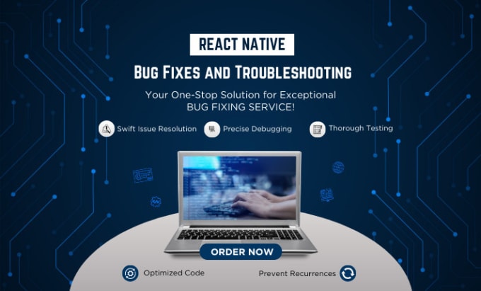 Do react native bug fixes and troubleshooting by Moid_khan | Fiverr Do react native bug fixes and troubleshooting by Moid_khan | Fiverr