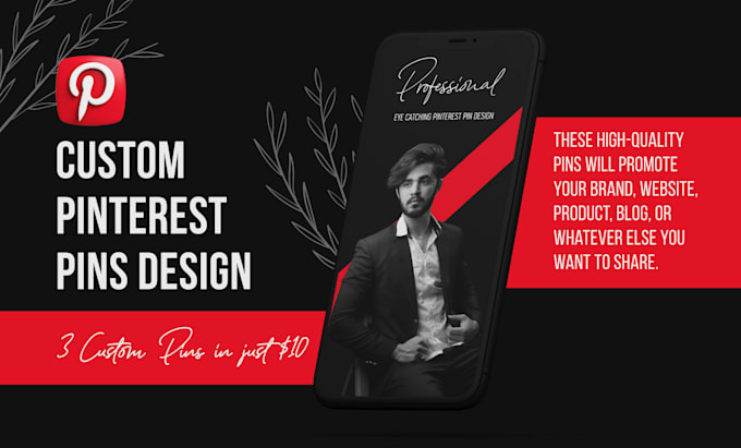 Do custom pinterest pins design for you to get noticed by Creative ...