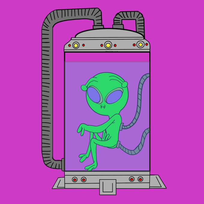 Create cartoon loop animation for streaming or website by In_creativity ...