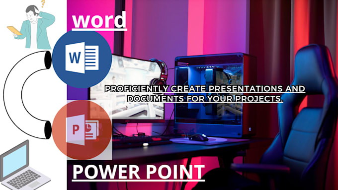 Skillfully craft powerpoint presentations and word documents for your projects by Nadamachkour ...