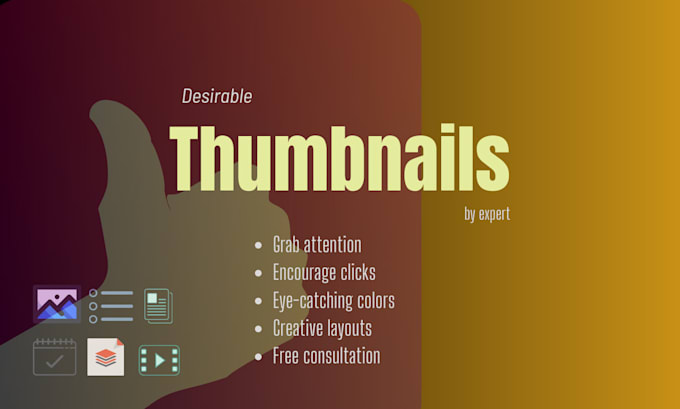 Make cost effective premium quality thumbnails to boost ctr by Ali ...