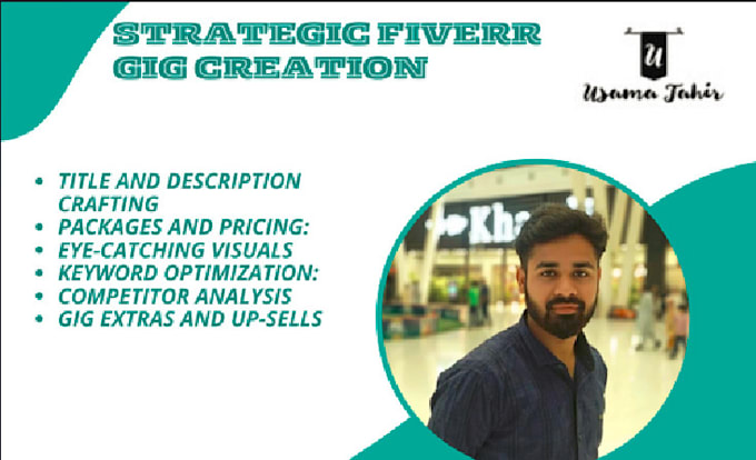 Be your perfect strategic fiverr gig creator by Usamatahir10 | Fiverr