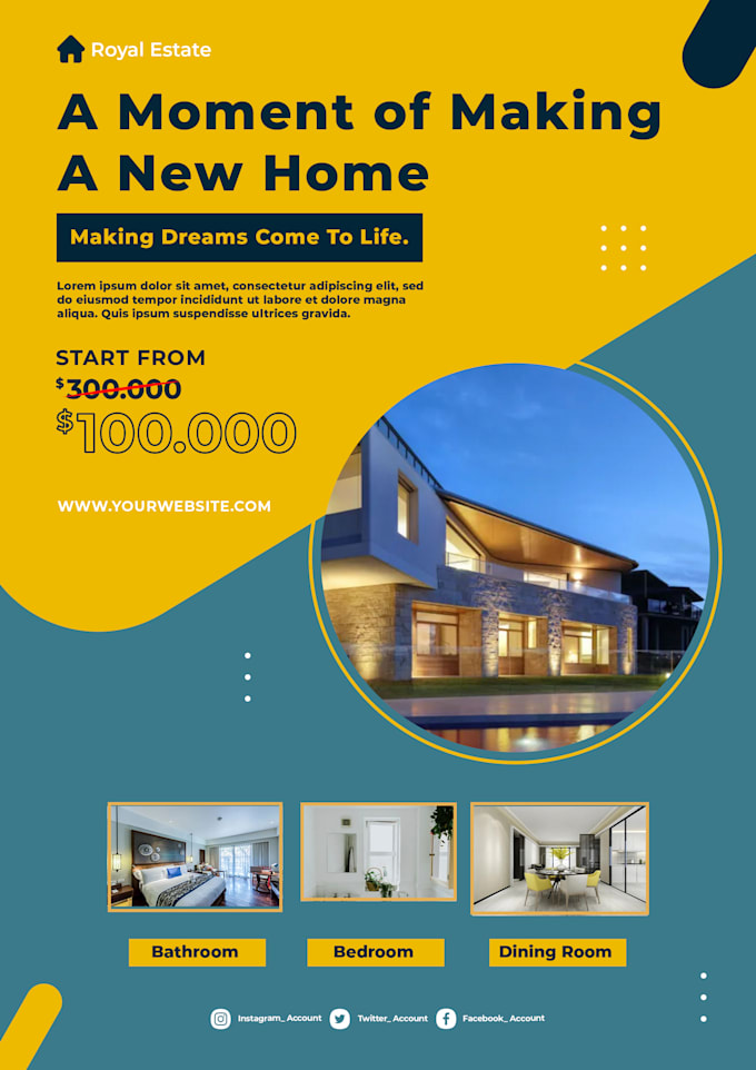 Design a very nice flyer for your business or education by Ahmedps2023 ...