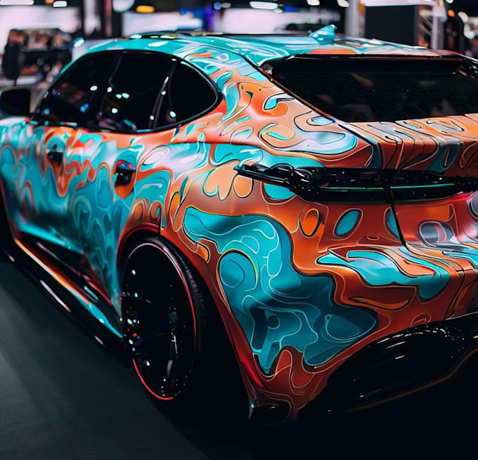 Unique, professional car, van, vehicle wrap design by Darkkillesrs | Fiverr