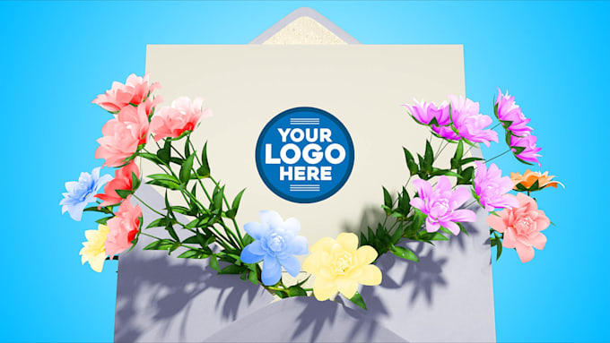 Customize amazing letter gratings video by Lima1234 | Fiverr