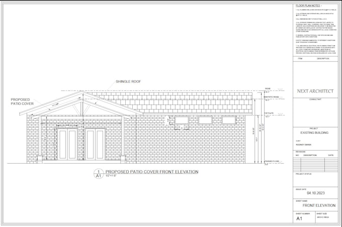 Create impeccable autocad 2d architectural designs tailored to your requirement by Merrithomes ...