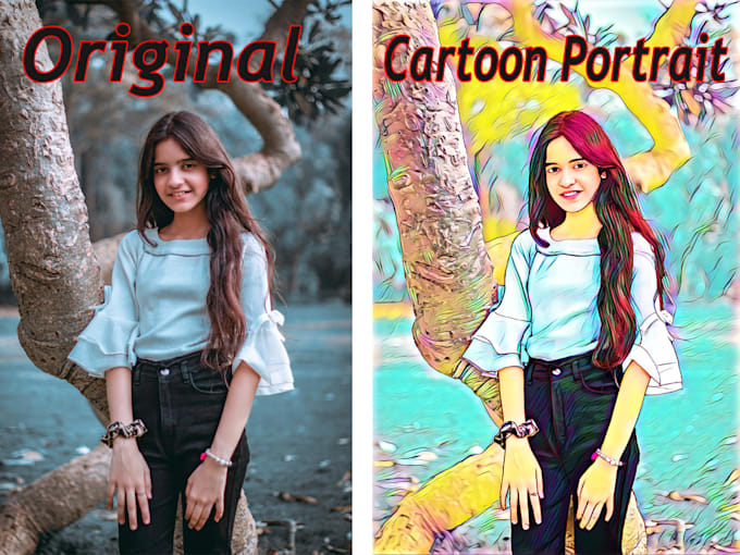 Do a unique cartoon portrait design of your photo by Star_architect ...