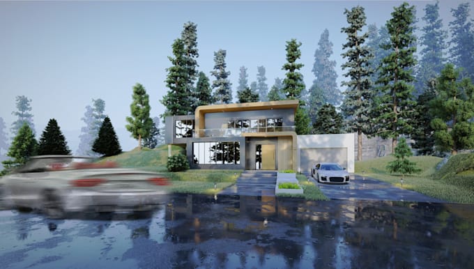 Render your 3d model in lumion by Christineadrl | Fiverr