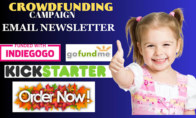Design an eye catchy email newsletter for fundraising campaign by ...
