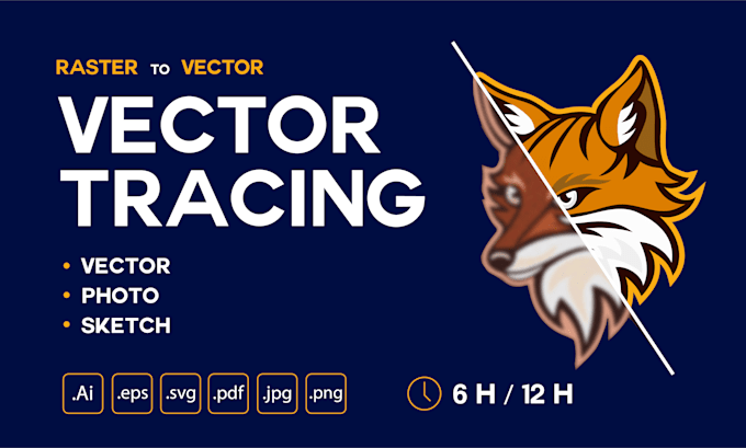 Convert raster logo or image to high resolution vector files by Moona ...