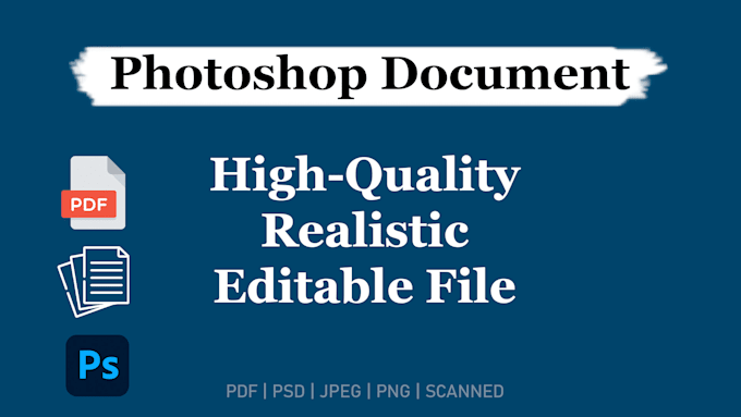 Photoshop document in any format by Davidmosa227 | Fiverr