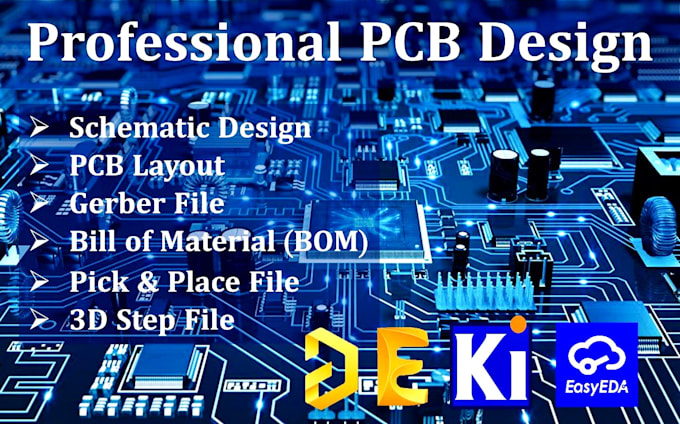 Design a professional pcb layout and schematic for you by Pcb_planet ...