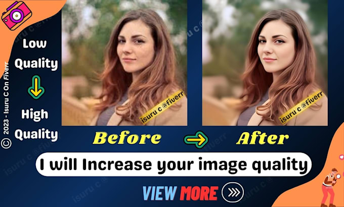 Enhance, restore, upscale low quality images and photos by Isuru_chamik ...