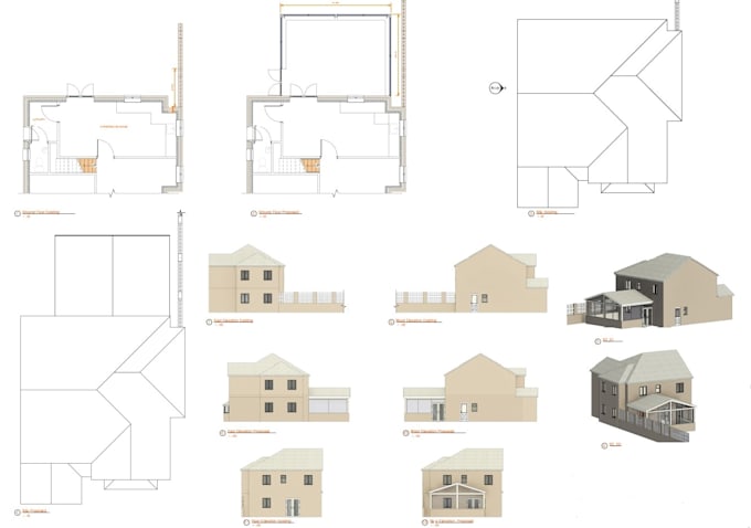 Create plans of existing and proposed buildings in revit by Zm2020 | Fiverr