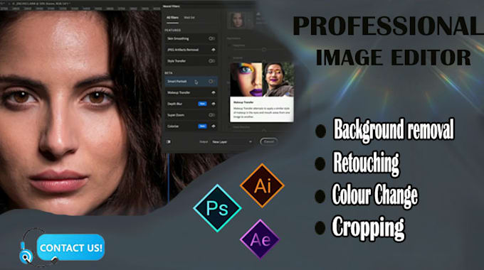 Do image editing, cropping, retouching, color change by Layla_000 | Fiverr