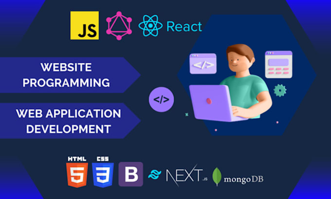 Be front end web developer in react js by Aliahmad919 | Fiverr