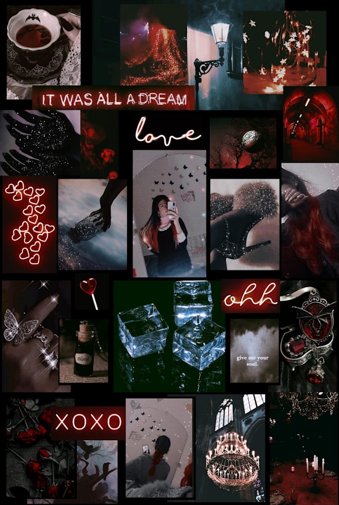 Create aesthetic collage for your social media by Rrabiiaa | Fiverr