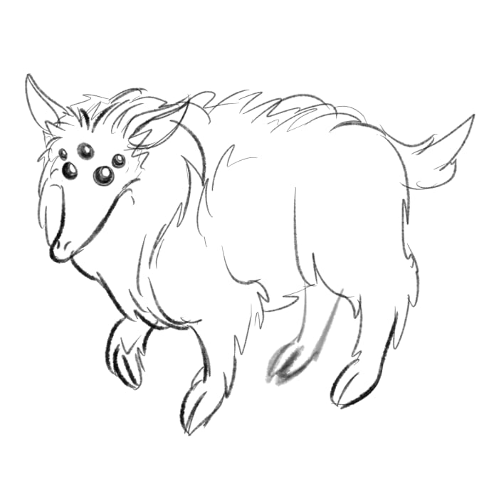 Sketch a simple creature design in 2 weeks by Subscieca | Fiverr