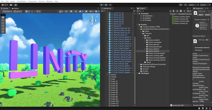 Create a 3d 2d game on unity by Xindzi | Fiverr