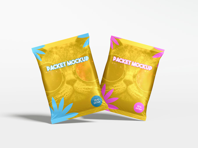 Professional packaging, pouch, bag design mockup by Sgcreations06 | Fiverr