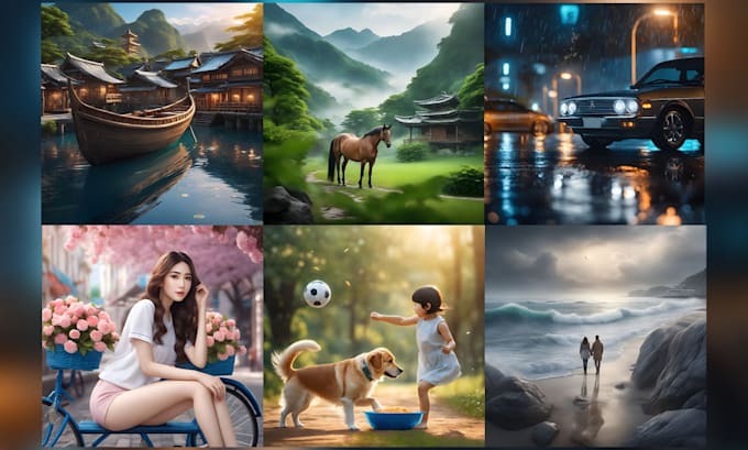 Transform ideas into stunning visuals stable diffusion by Kesh_tech | Fiverr