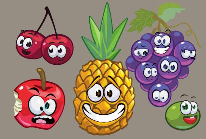 Draw simple objects into fun cartoon characters by Ldouglasw | Fiverr