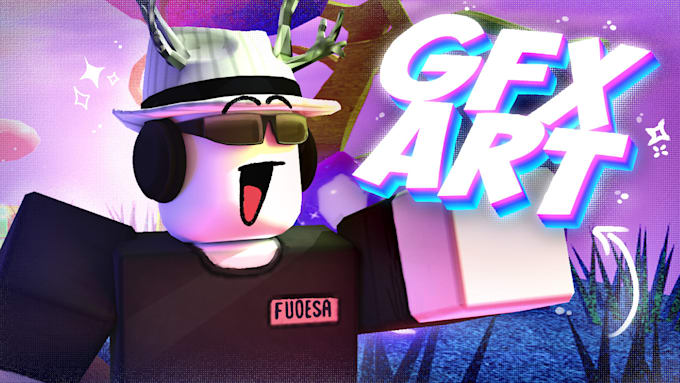 Design you roblox gfx profile picture by Derex3 | Fiverr