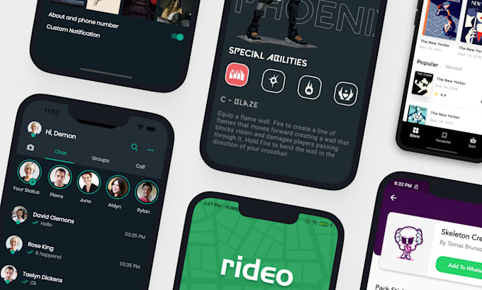 Make Elegant Flutter App Ui Design By Codersgenius Fiverr 2612