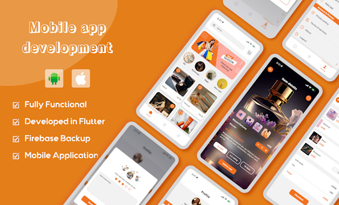 Be your ios and android app flutter developer for mobile app development by M_saifullah1 | Fiverr