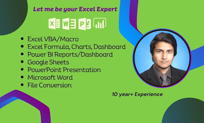 Assist you in excel, google sheet, data visualization, power bi by Shazabsaleem7 | Fiverr