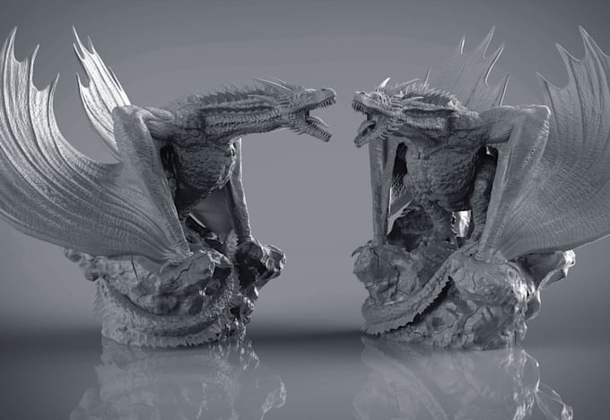 3d character model 3d miniature sculpting 3d burst 3d sculpting for printing by Peterbrasfield ...