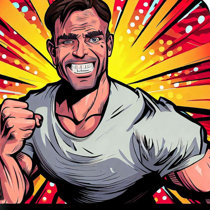 Illustrate comic book any style by Nusealing | Fiverr