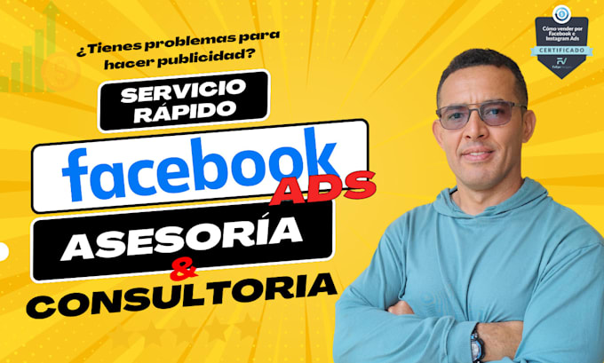 Ser su entrenador y consultor de anuncios de facebook