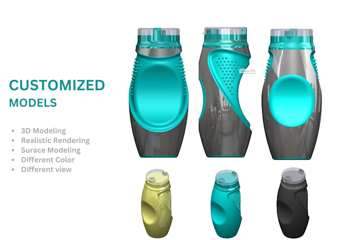 Design 2d drawing and 3d models using solidworks by Zhoez_ | Fiverr