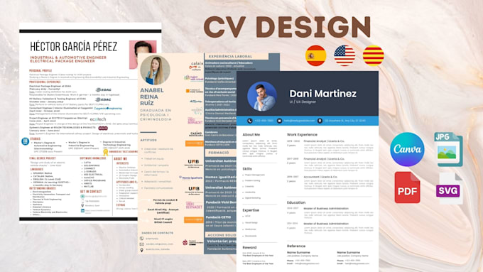 Design an effective cv with high quality by Ignacio_riga | Fiverr