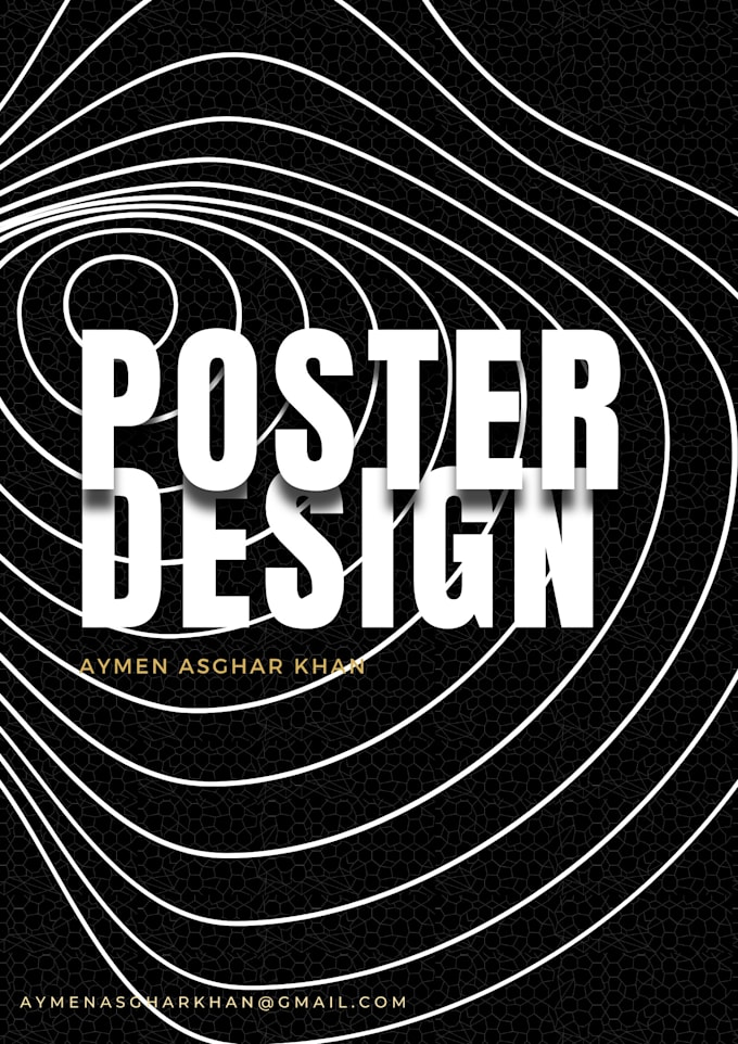 Design an eyecatching poster with unlimited revisions by ...