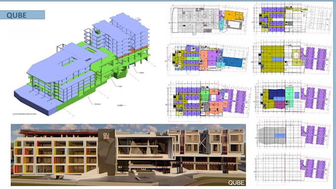 Provide bim 3d structure modeling services by Sheerazqamar | Fiverr