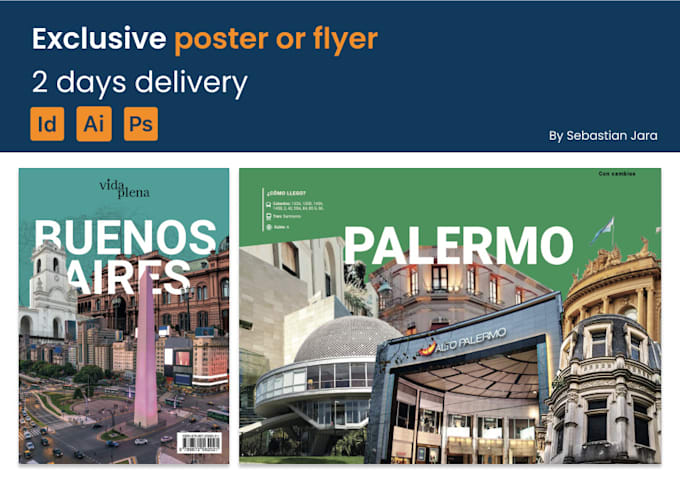 Unique create a flyer, poster or one pager by Sebas_jara | Fiverr