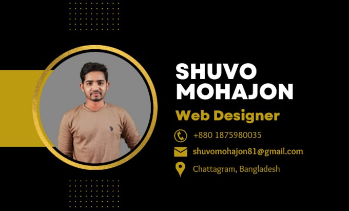 Do modern user friendly responsive custom web design by Shuvomohajon81 ...