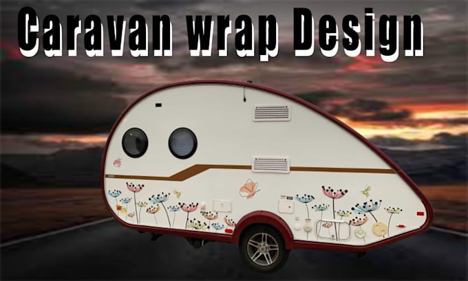 Design caravan wrap camper casita and motorhome camper by Aqsamuneer101 ...