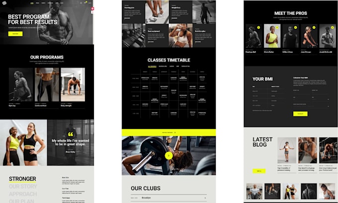 Build fast responsive health, gym fitness landing page personal trainer ... Build fast responsive health, gym fitness landing page personal trainer ...