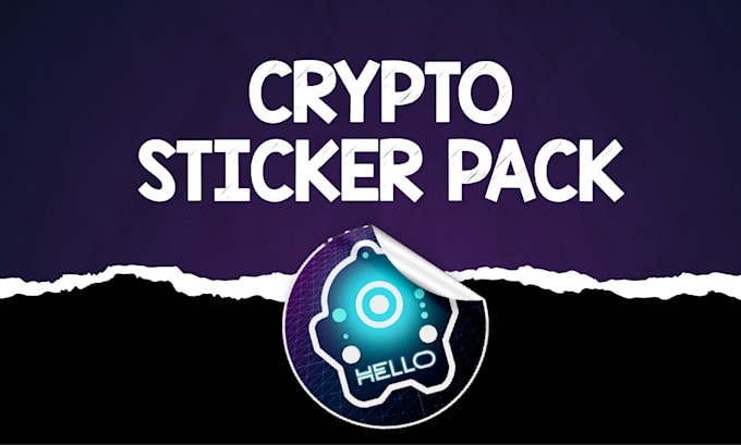 Make custom telegram crypto sticker pack by Hanansemab | Fiverr