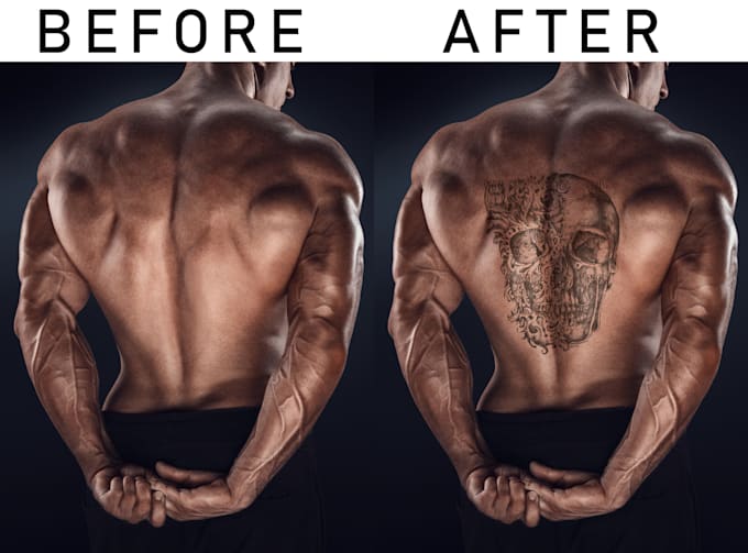 Add realistic tattoos to your photos by Prakashshiyani | Fiverr