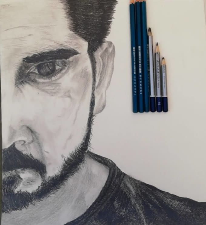 Do a really good job at making portraits by Yogitash_ | Fiverr