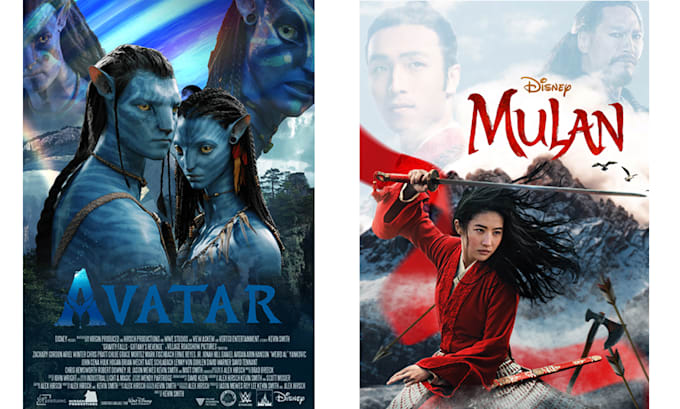 Design a professional movie poster with special effects by ...