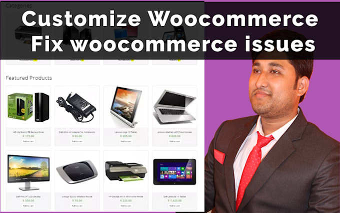 Customize woocommerce ,fix woocommerce issue and error by Rajugreenlover | Fiverr