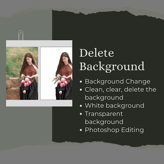 Clean, clear, remove, or erase photos background by Tabassumamna | Fiverr