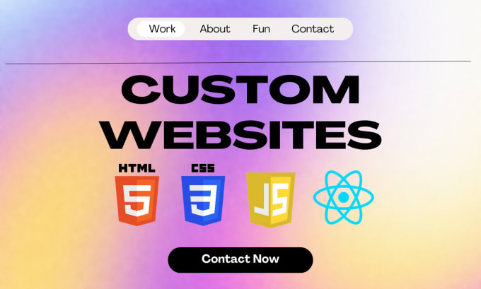 Develop or debug custom websites using reactjs or html css javascript ... Develop or debug custom websites using reactjs or html css javascript ...